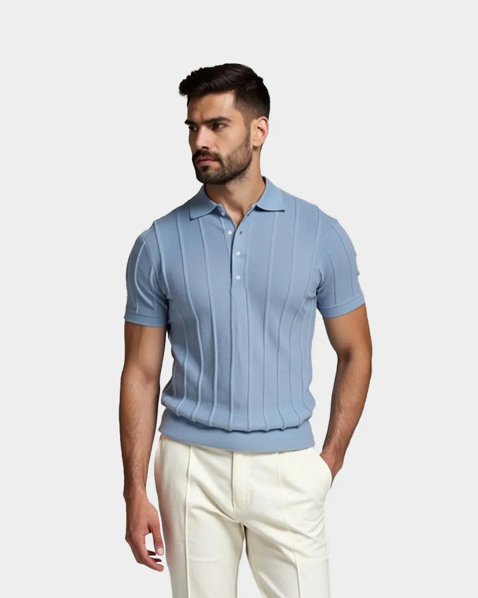 Camiseta Premium tejida Classic Líneas – Maldini